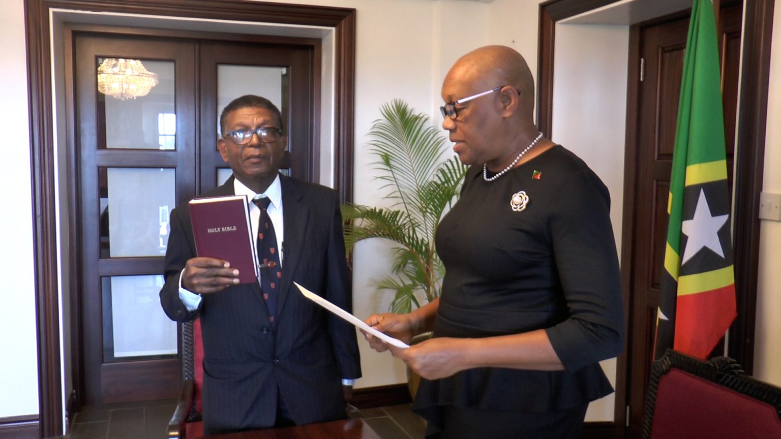 Governor General’s Deputy Sworn-In – ZIZ Broadcasting Corporation