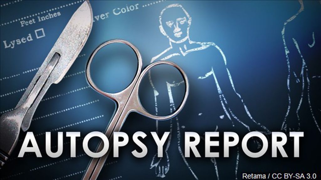 Autopsy Report For Deonjay Finley – ZIZ Broadcasting Corporation